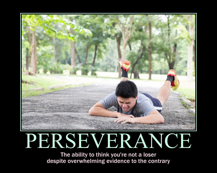 perseverance | Demotivational Posters | Know Your Meme