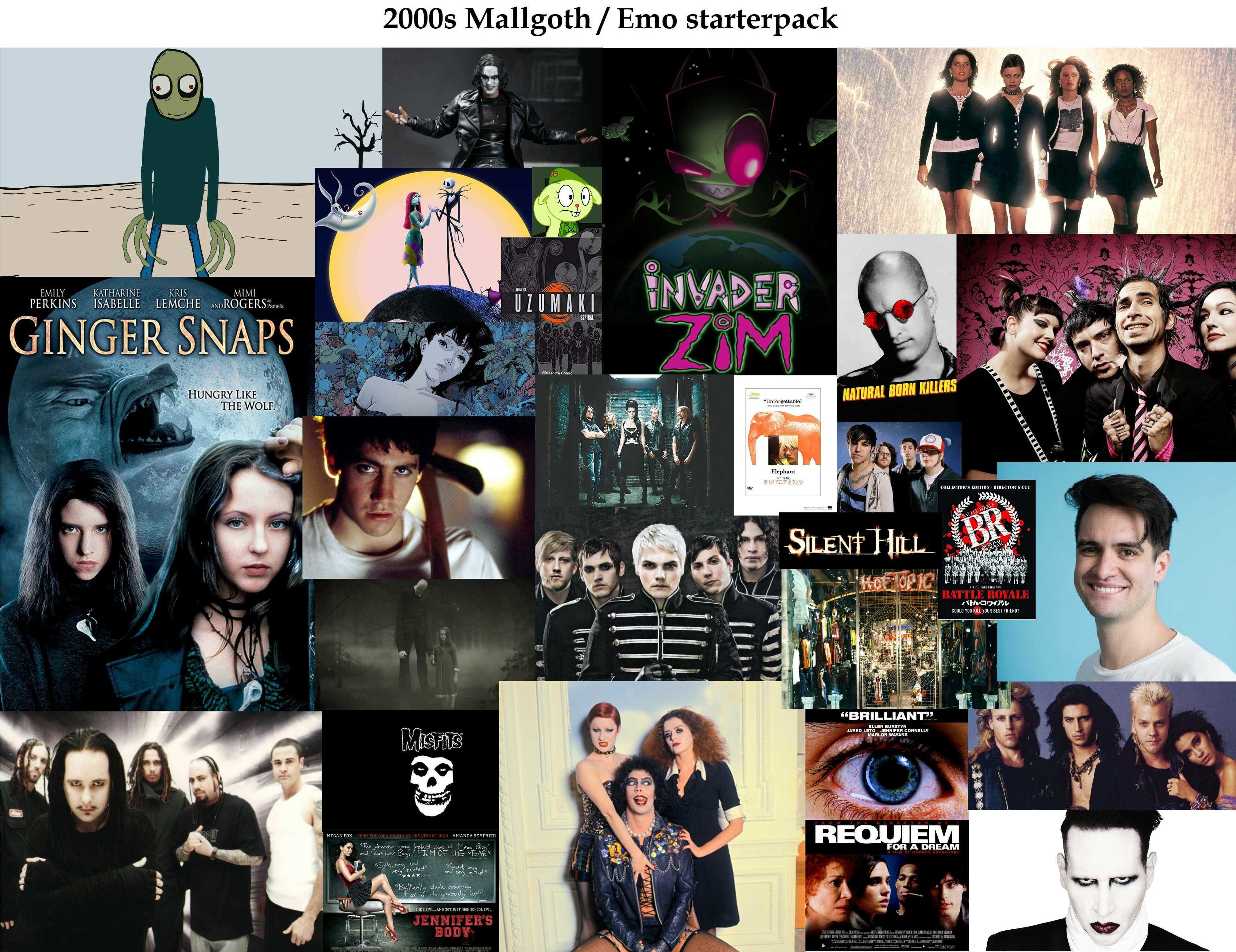 Mallgoth / emo starterpack | /r/starterpacks | Starter Packs | Know ...