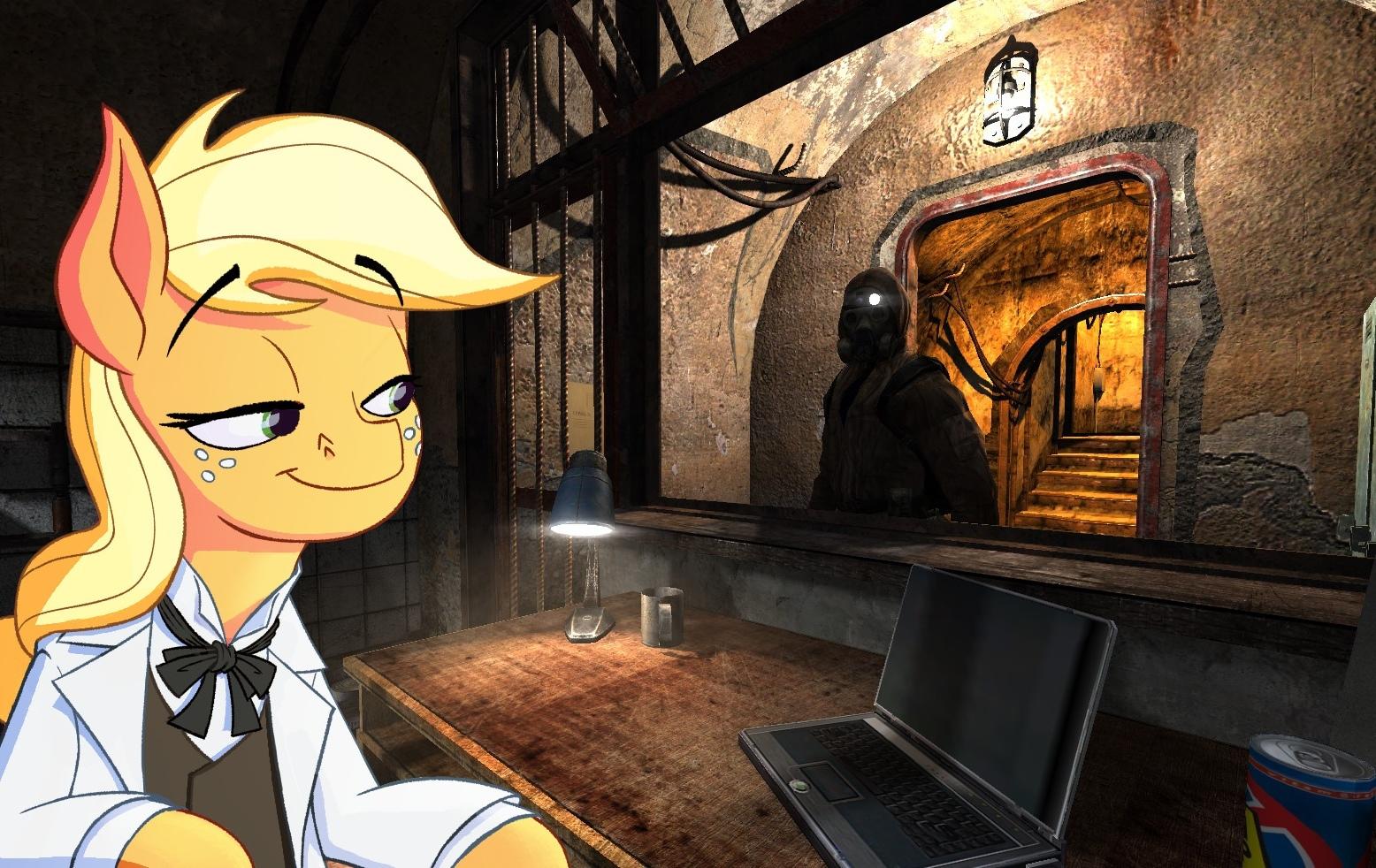 "Good hunting, Stalker." | Applejack's Plantation | Know Your Meme