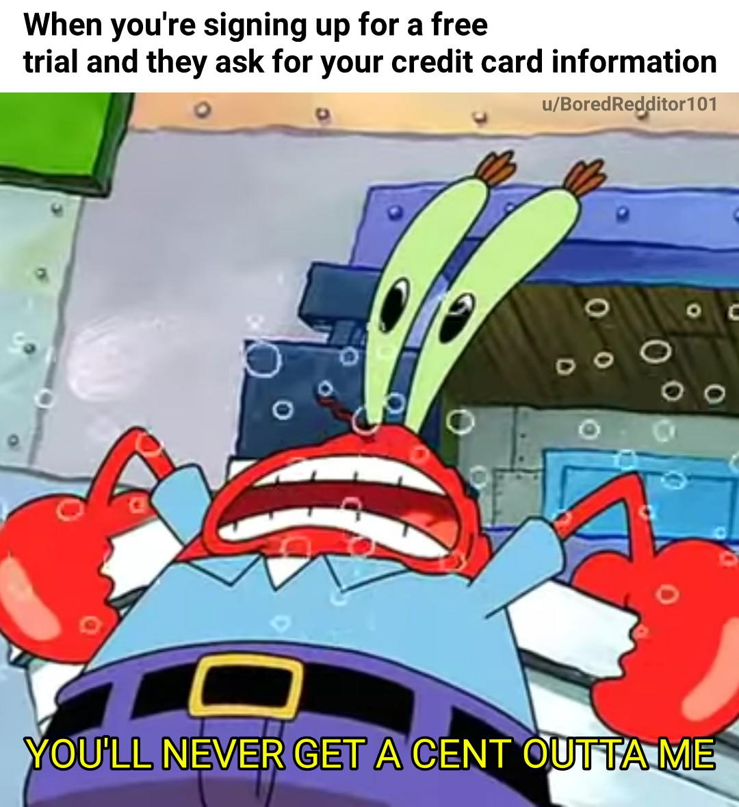 This sounds like a scam | /r/BikiniBottomTwitter | SpongeBob ...