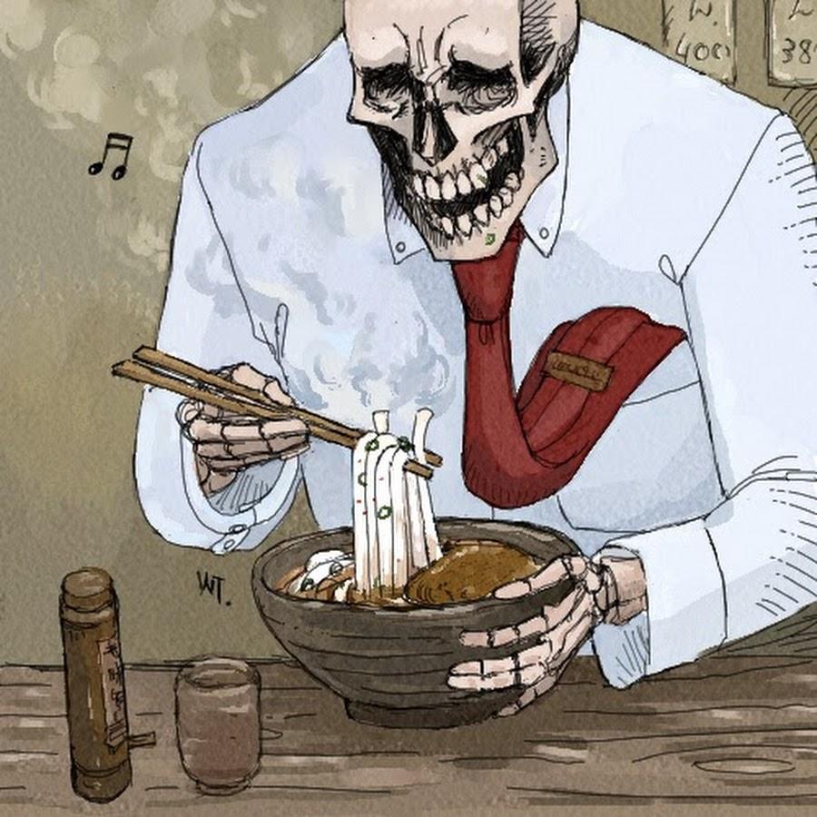 Ramen (or Udon) Time by Wattman | Skeletons | Know Your Meme