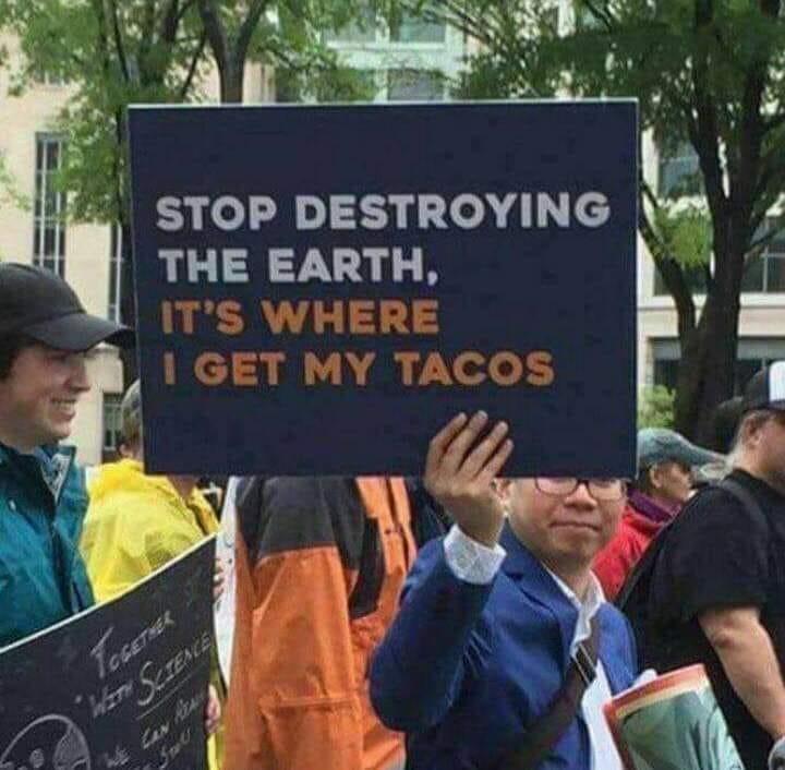 stop destroying earth | Know Your Meme