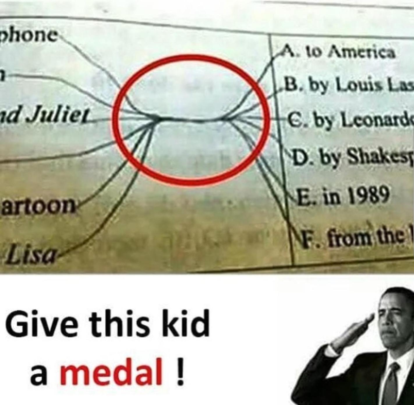 Give him a medal guys!!1 | /r/ComedyCemetery | Comedy Cemetery | Know ...