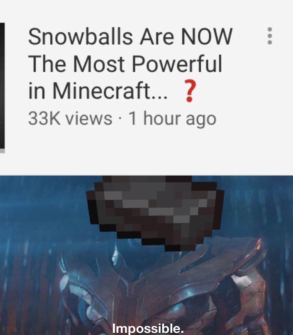 How is this possible? | /r/MinecraftMemes | Minecraft | Know Your Meme