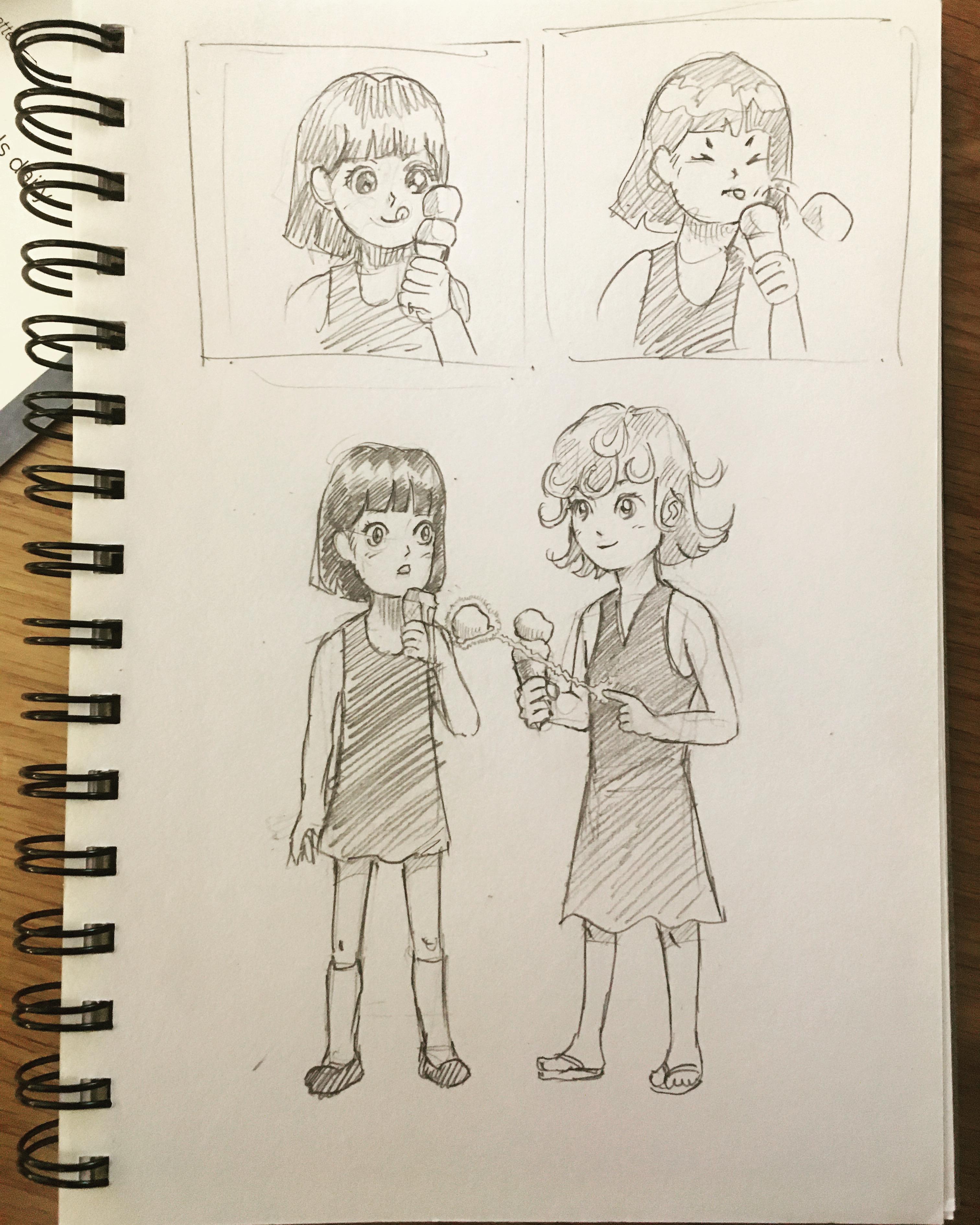 [no spoilers] (read from left to right) “Young Fubuki and Tatsumaki ...