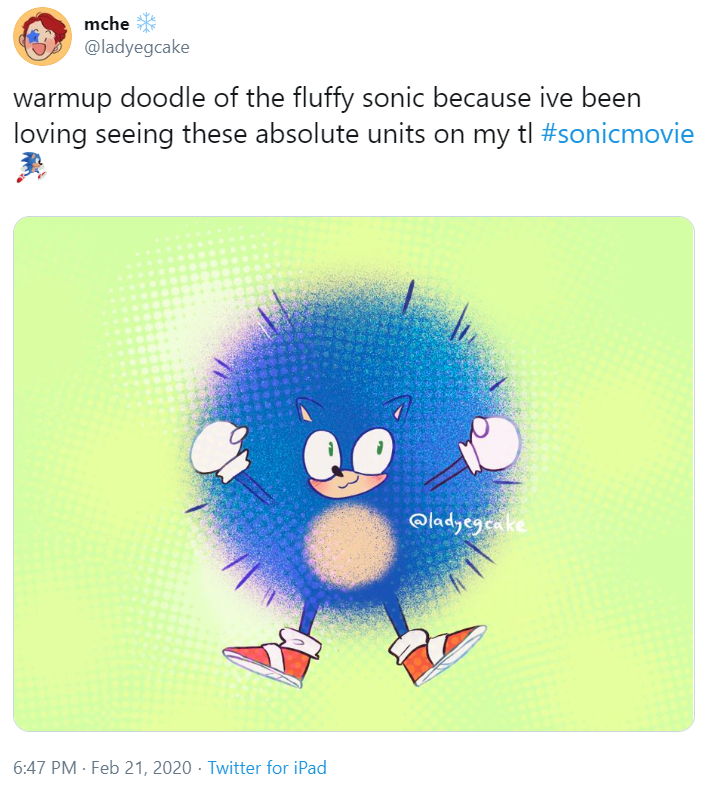 Fan Art | Fluffy Sonic | Know Your Meme
