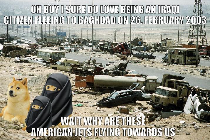 Le Highway of Death has arrived | /r/dogelore | Ironic Doge Memes ...