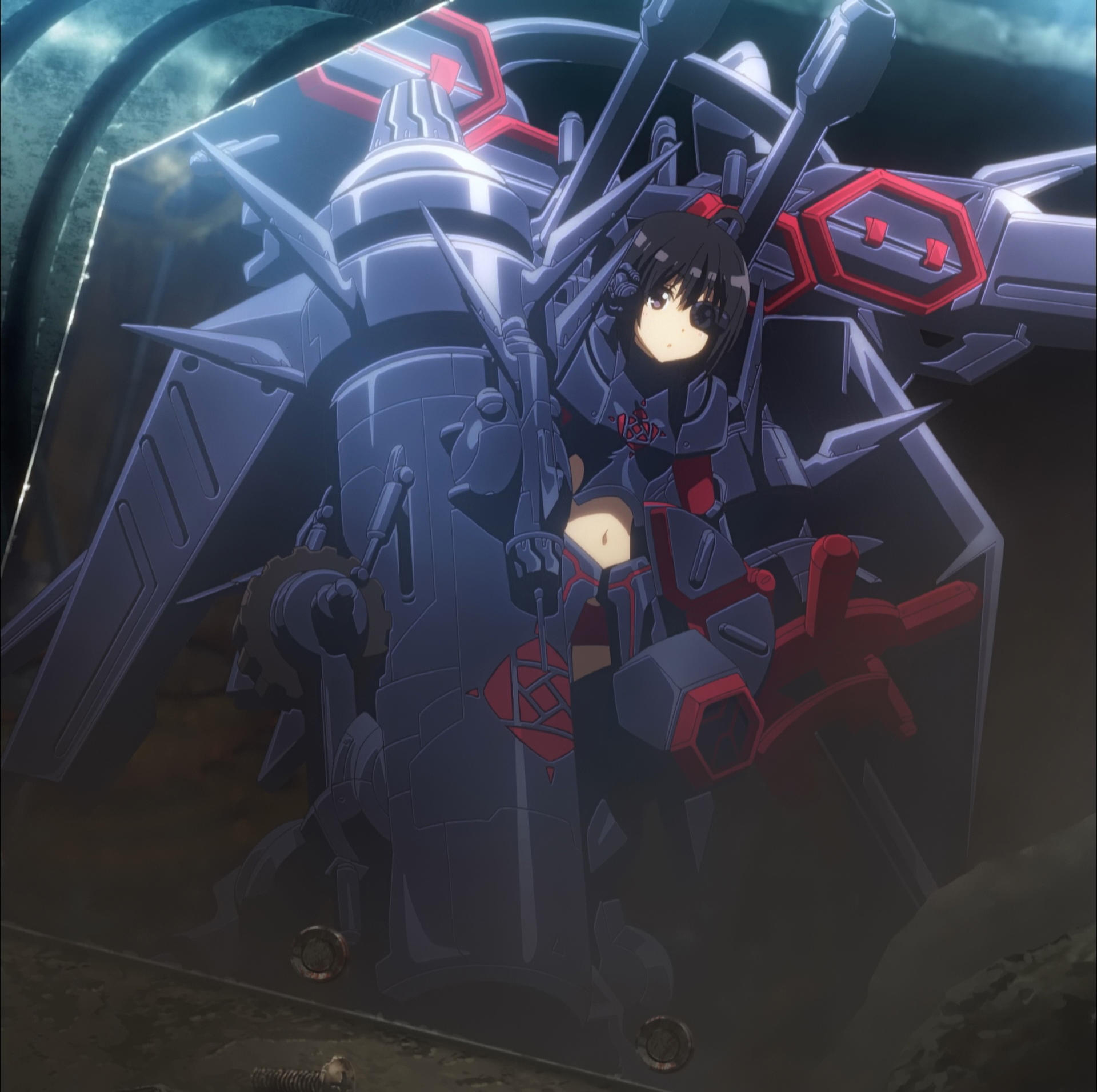 A full look at Maple's mecha from | BOFURI: I Don't Want to Get Hurt ...