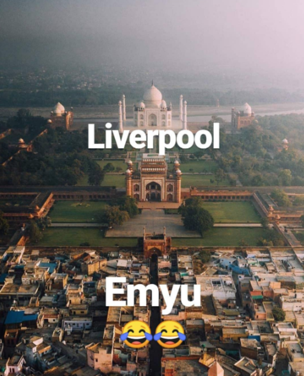 liverpool | Taj Mahal Comparison With Slums | Know Your Meme