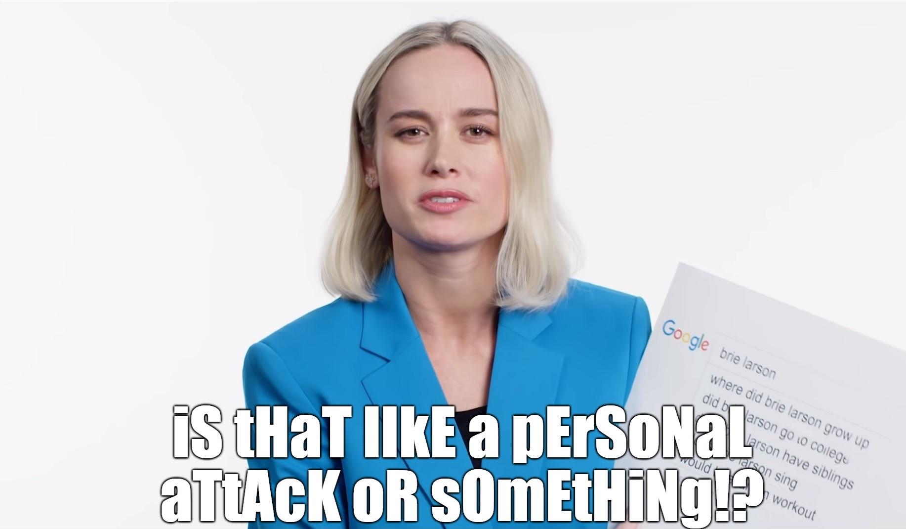 Is that like a personal attack or something? | Is That a Personal ...