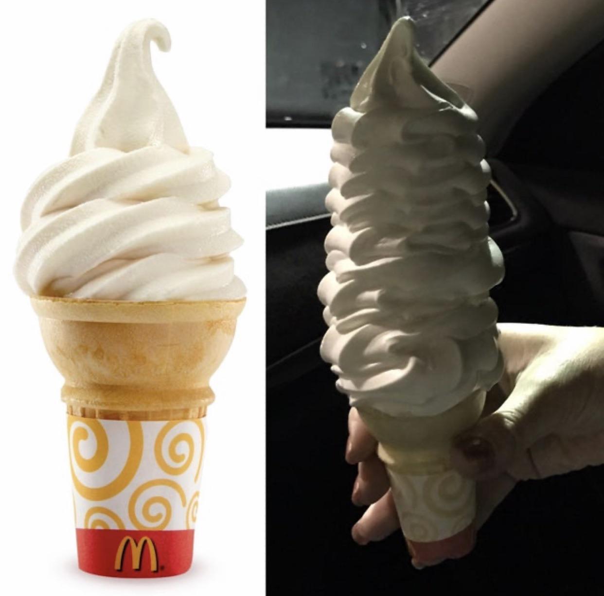 The ice cream machine worked. | /r/ExpectationVsReality | Expectation ...