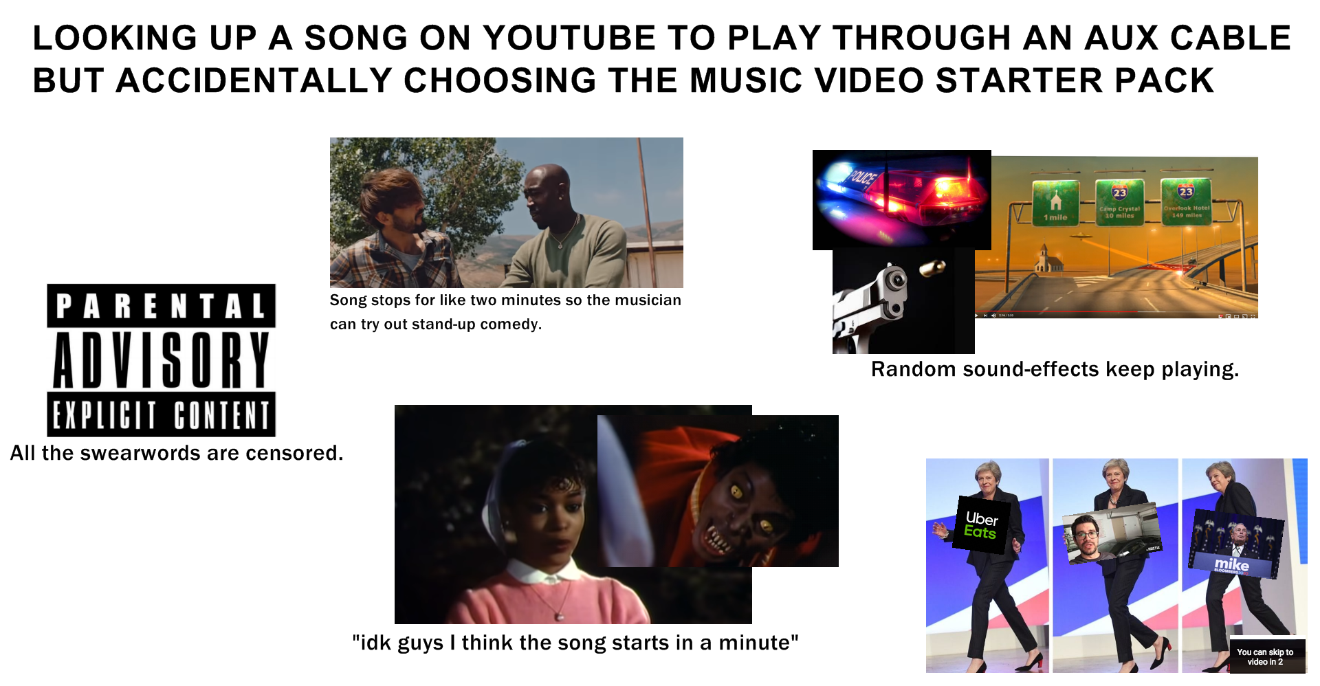 Looking up a song on YouTube to play through an AUX cable but ...