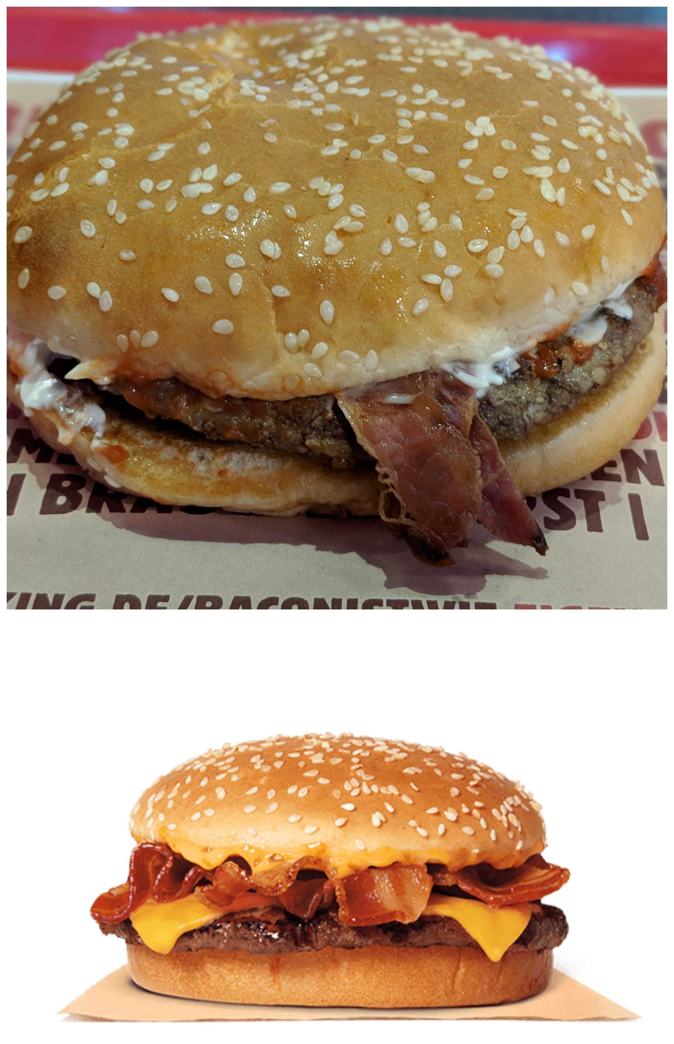 I ordered a nice burger. beautiful | /r/ExpectationVsReality ...