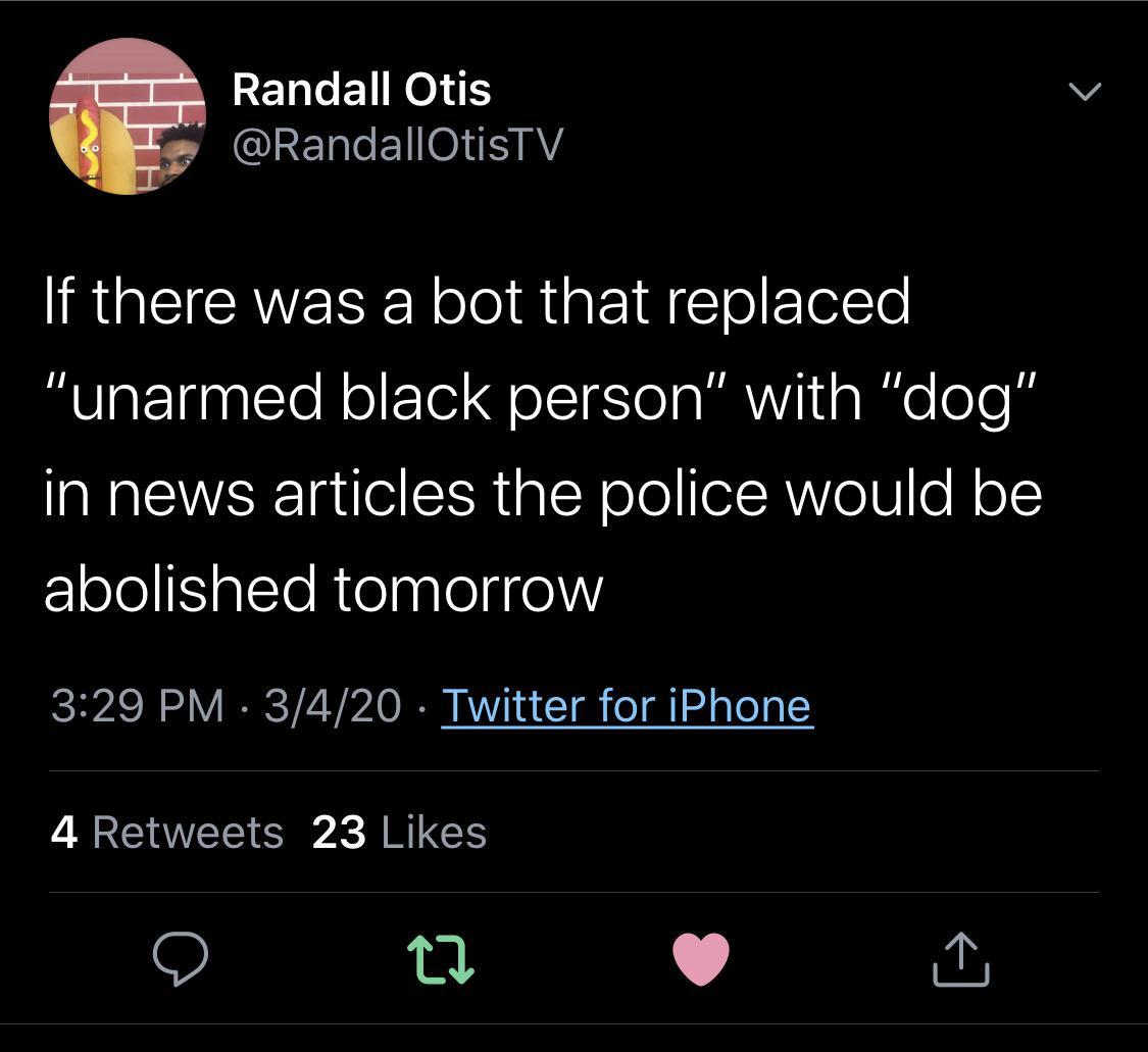 We need this bot. | /r/BlackPeopleTwitter | Black Twitter | Know Your Meme