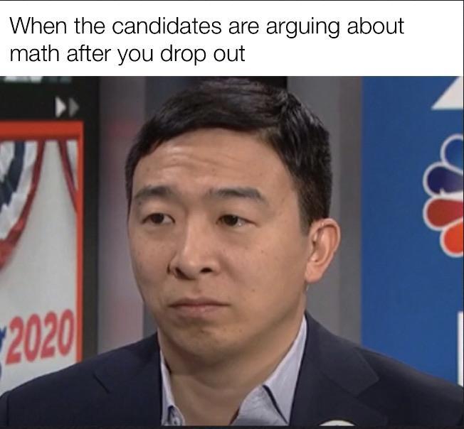 /r/presidentalracememes math | Andrew Yang | Know Your Meme