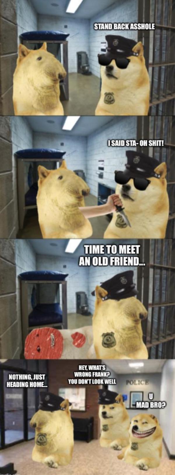 Coach Henry’s escape | /r/dogelore | Ironic Doge Memes | Know Your Meme