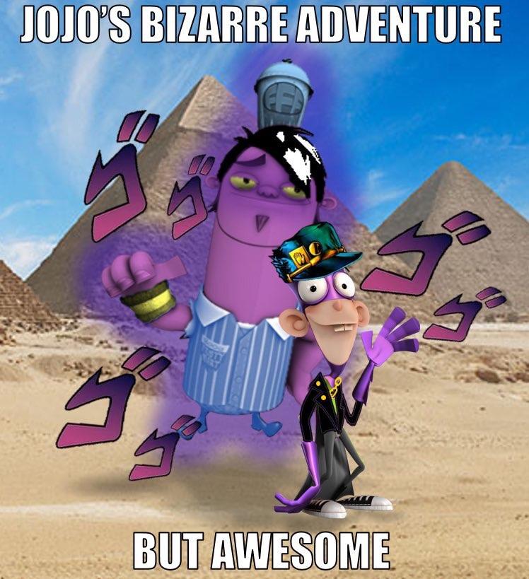 Jojo's Bizarre Adventure BUT AWESOME | Fanboy & Chum Chum | Know Your Meme