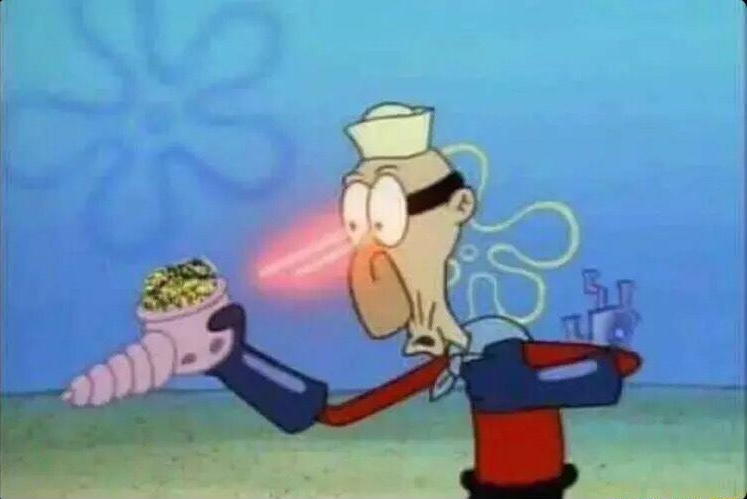 Barnacle Boy Lights Up That Weed | Barnacle Boy's Sulfur Vision | Know ...