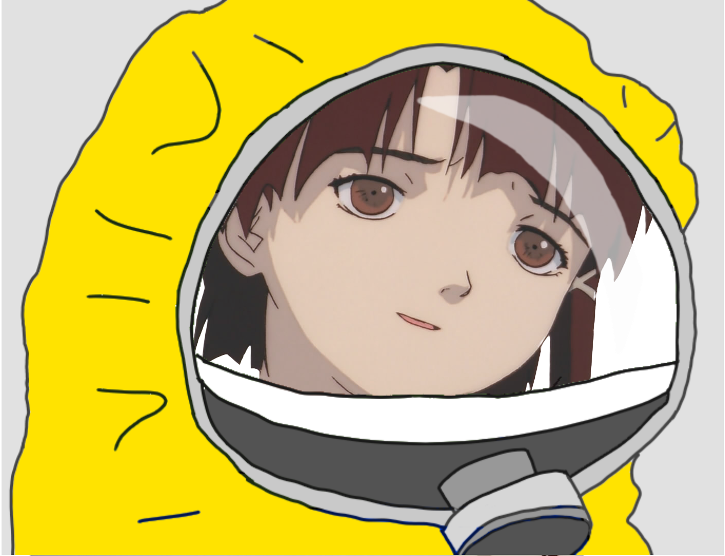 Smug lain | Hazmat Suit Edits | Know Your Meme
