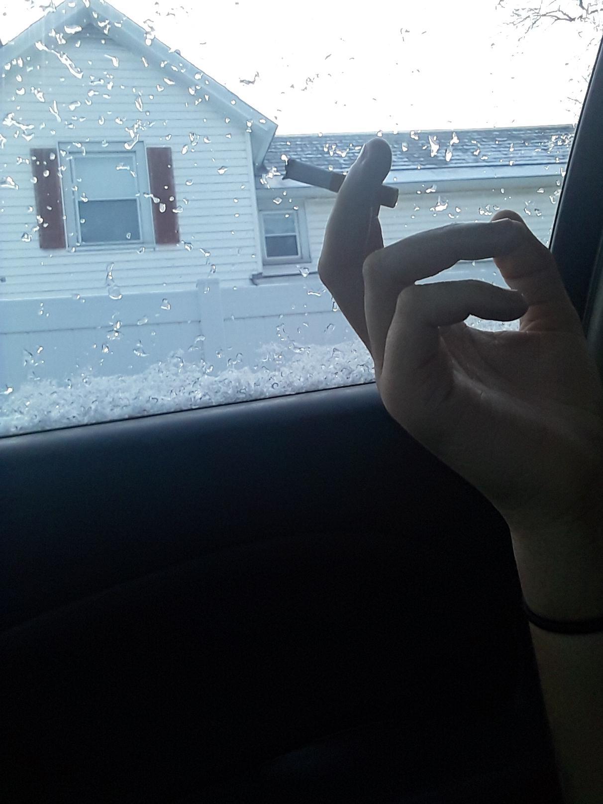 Smoking in my car at 6am | /r/Doomers | Doomer | Know Your Meme