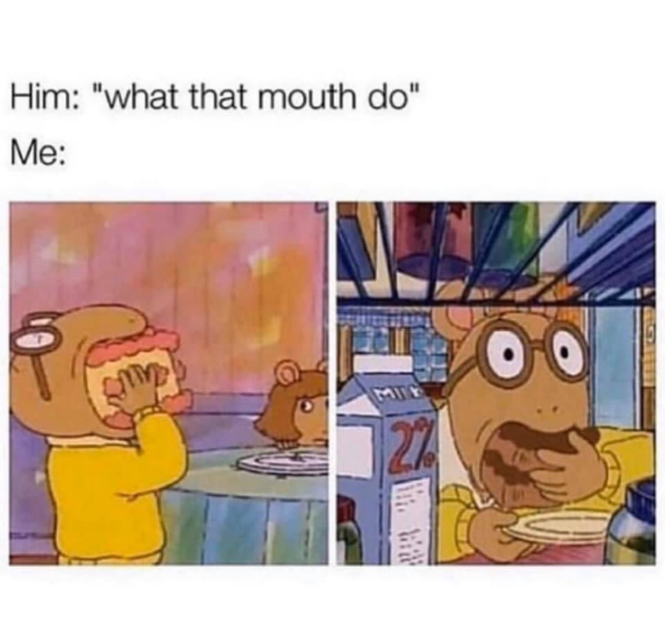eating cake meme | Arthur | Know Your Meme