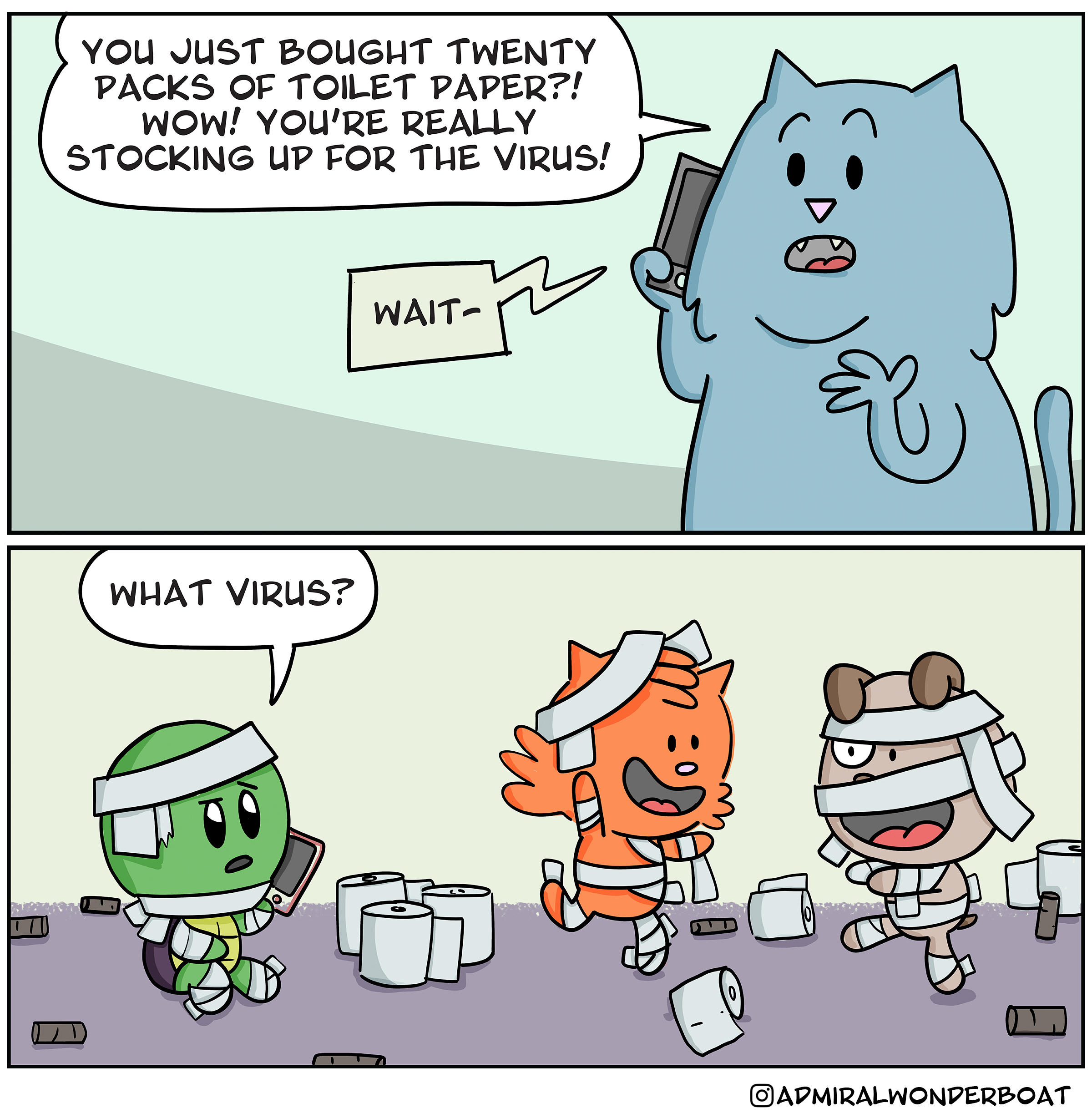 A different reason to stock up on toilet paper | /r/wholesomememes ...