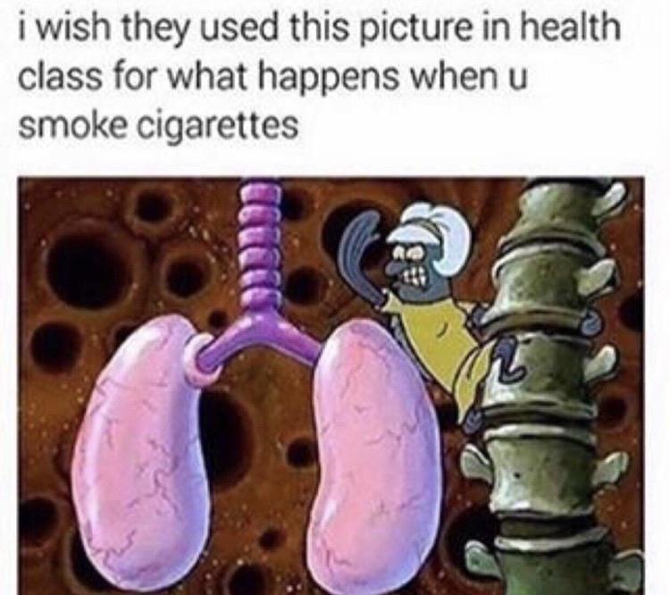 Cigarettes bad | /r/BikiniBottomTwitter | SpongeBob SquarePants | Know ...