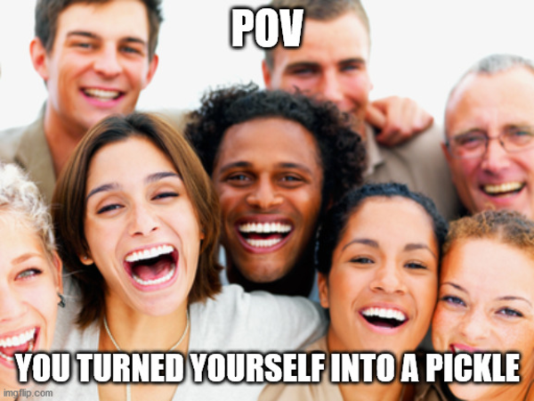 man turns himself... into a pickle??? | Pickle Rick, Funniest Shit Ever ...