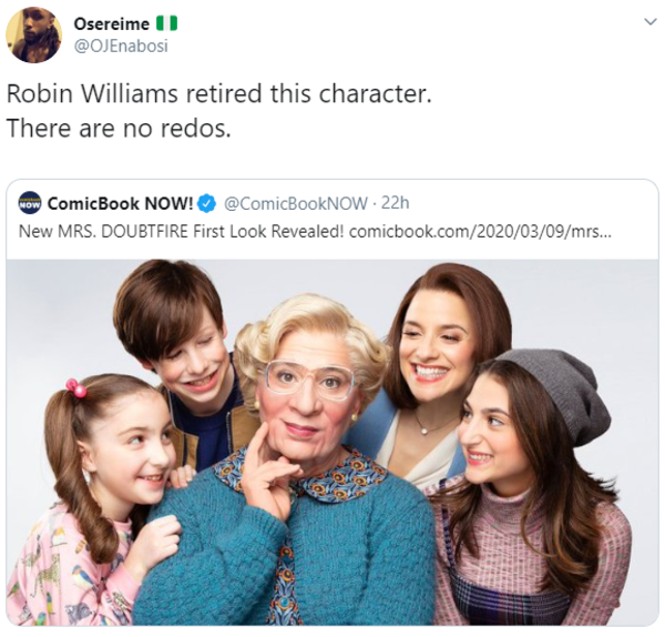 The council only recognizes 1 Mrs.Doubtfire | /r/BlackPeopleTwitter ...