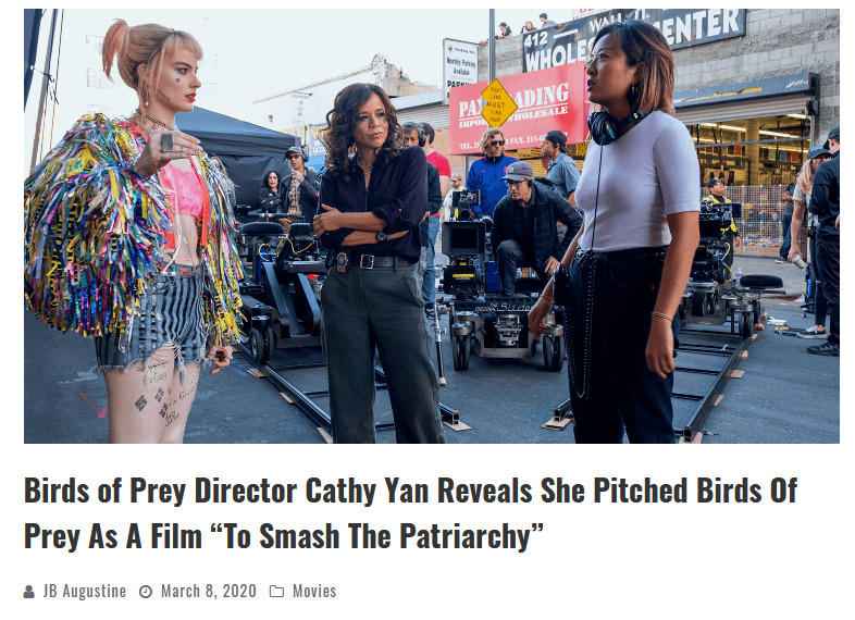 If you needed a reminder why the movie failed | Birds of Prey | Know ...