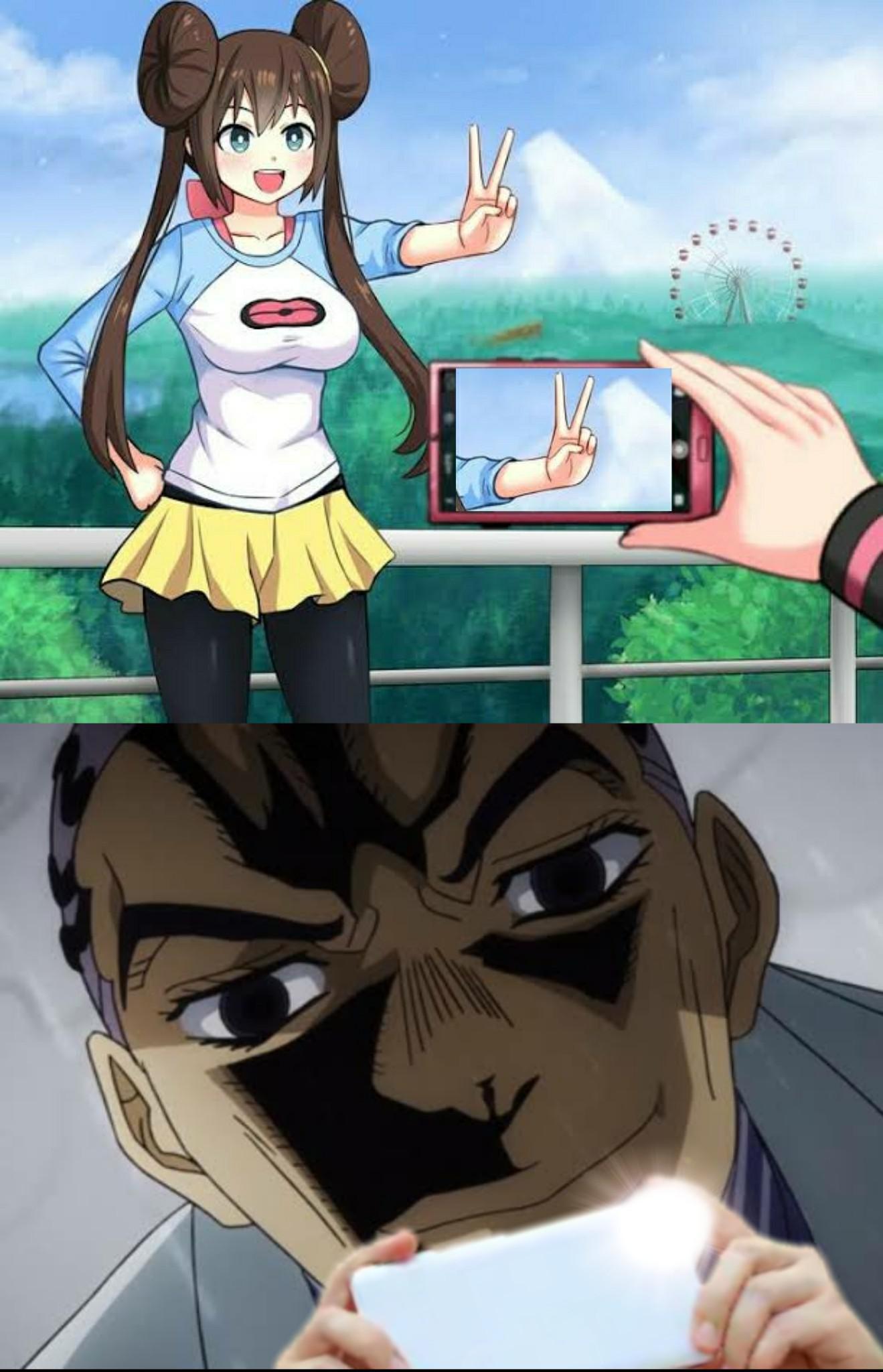 Rosa don't trust him! | Camera Zooming on Rosa's Breasts | Know Your Meme