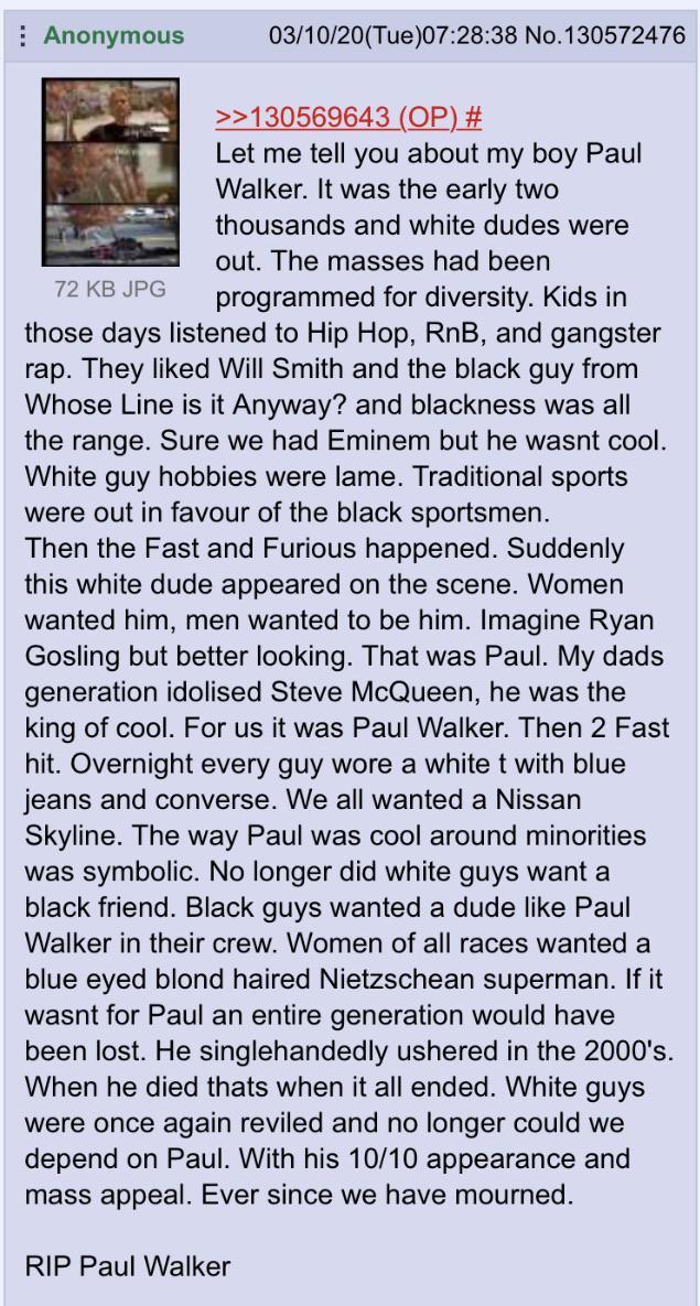 Rip Paul Walker Meme