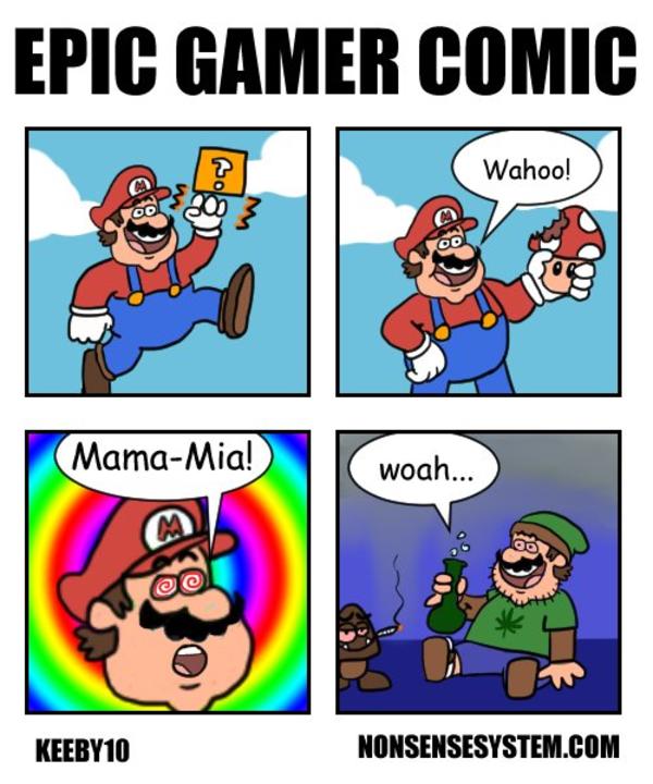 Epic Gamer Comic 1 | Super Mario | Know Your Meme