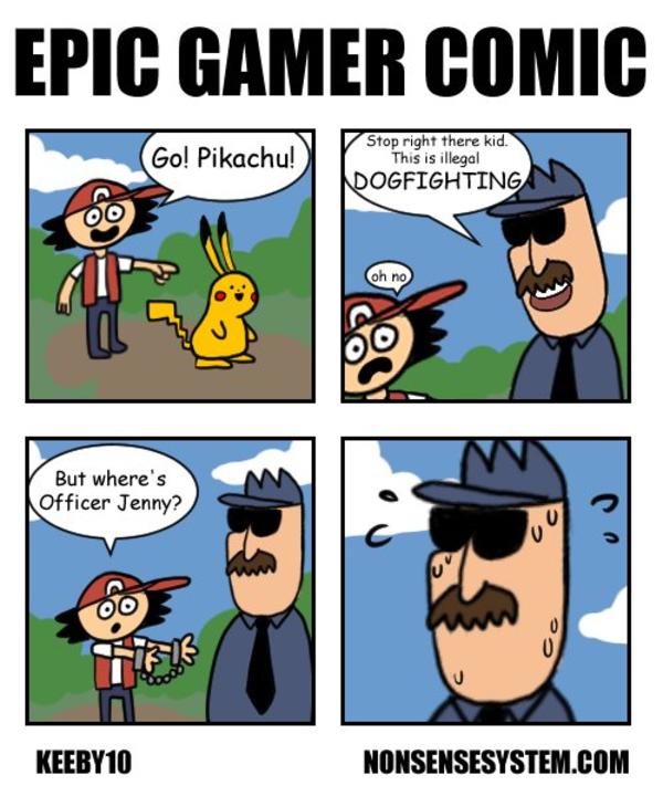 Epic Gamer Comic 4 | Pokémon | Know Your Meme