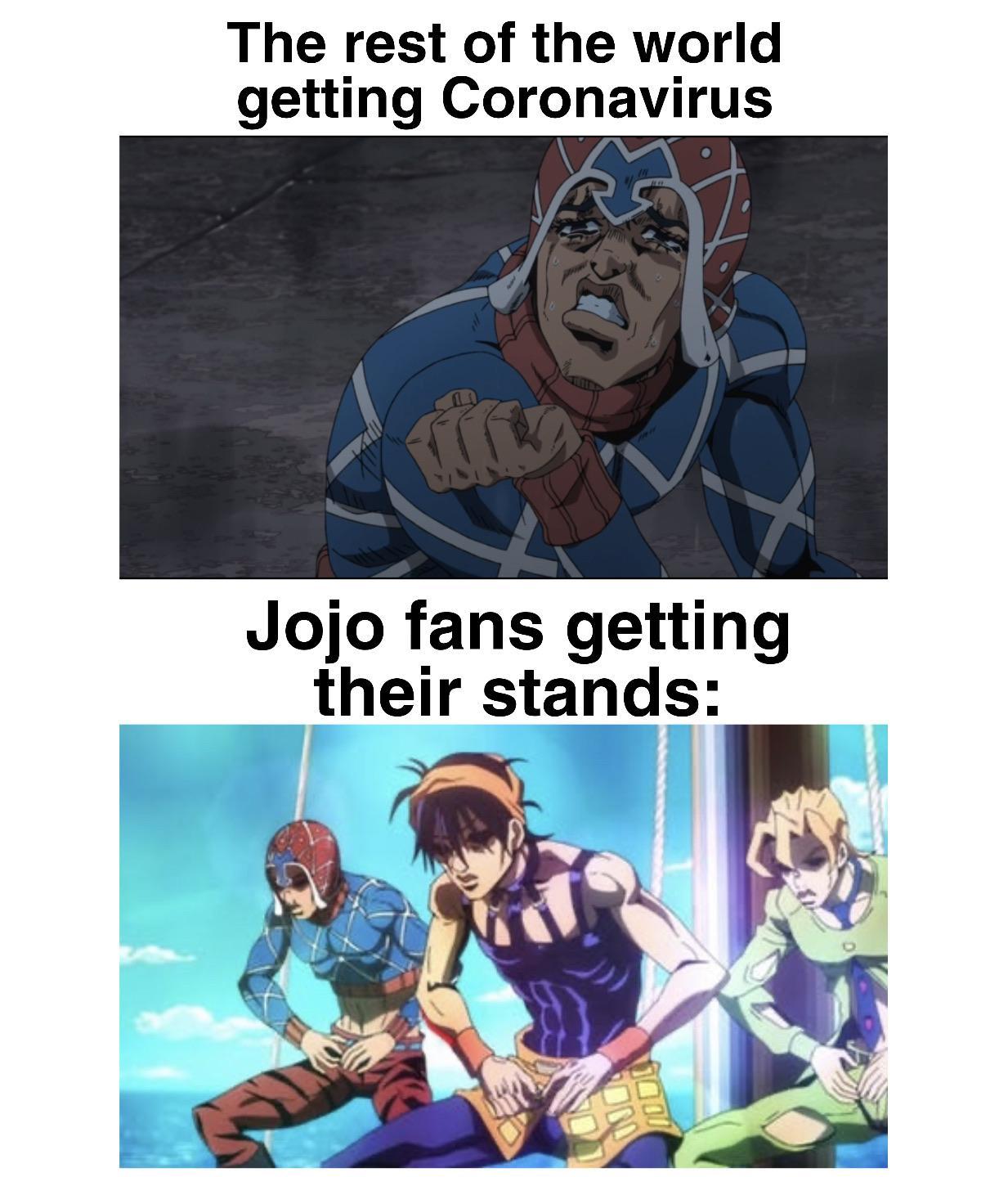 Imagine if we did get stands... | /r/ShitPostCrusaders/ | JoJo's ...