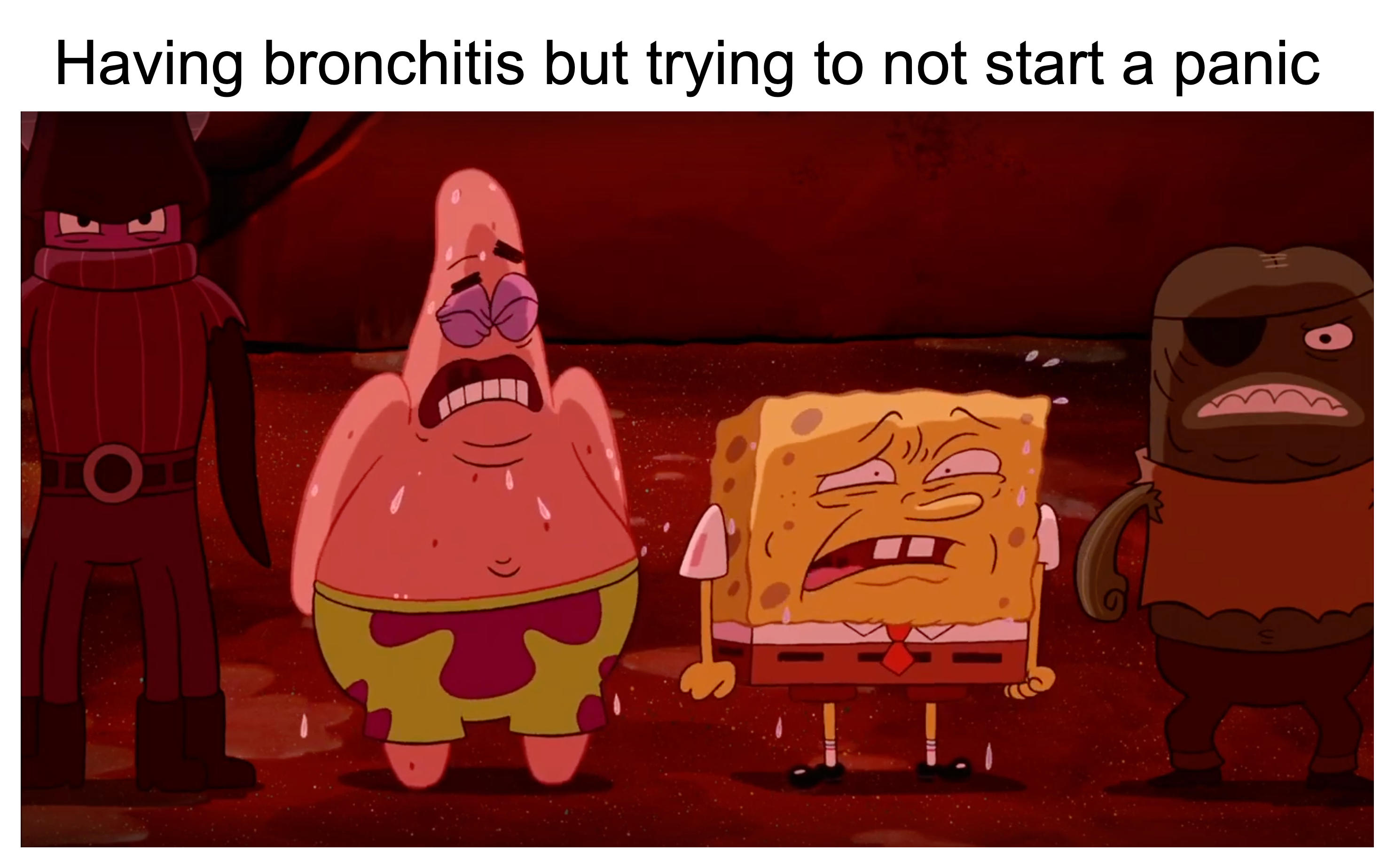i just want to cough man | /r/BikiniBottomTwitter | SpongeBob ...