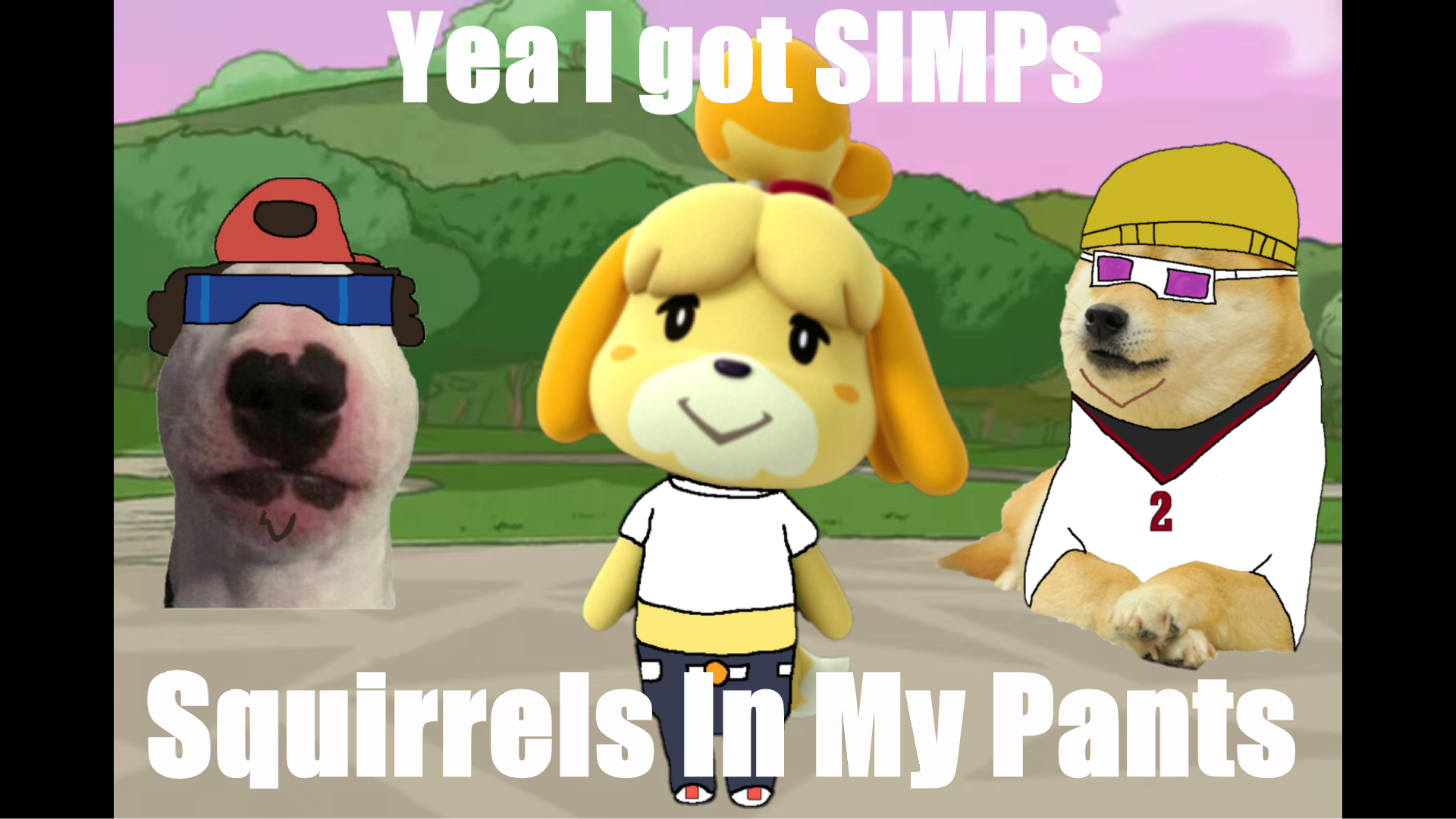 Ya'll know where I can get some SIMP? I wanna be a freak on the dance ...