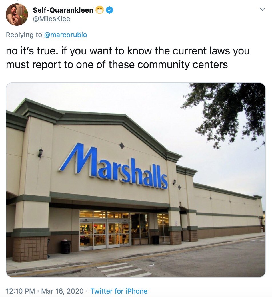Marshalls | Marshall Law | Know Your Meme