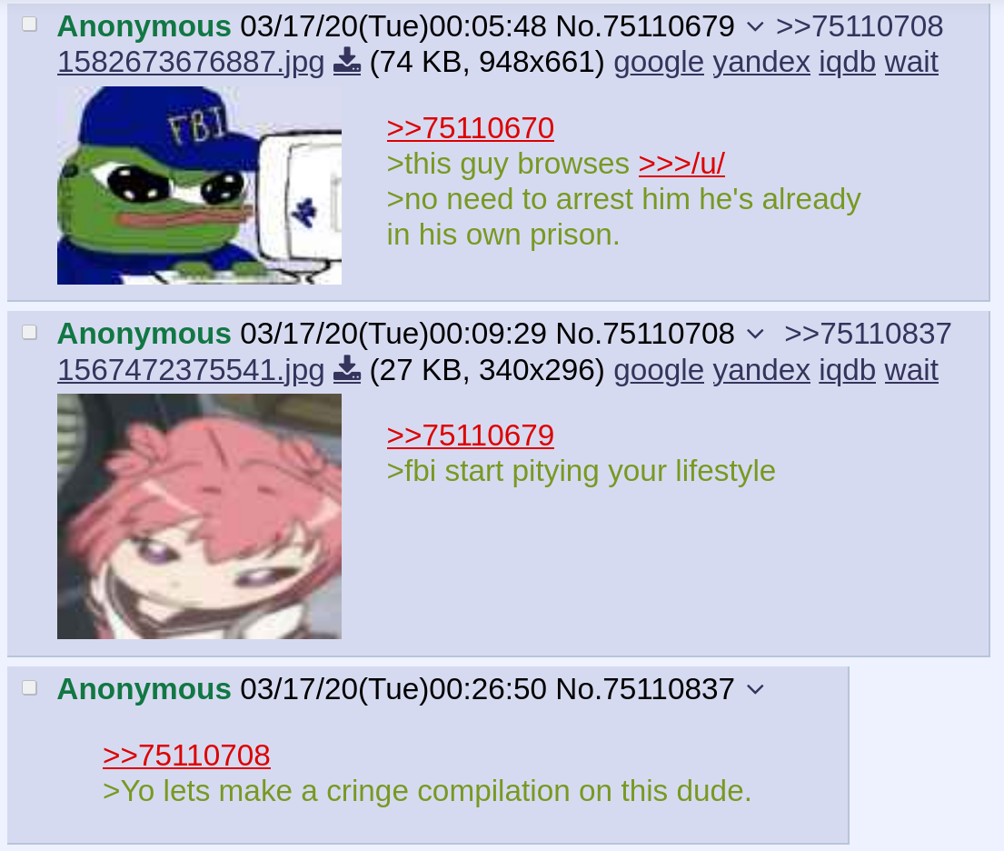 Why am I feeling targeted? | /r/4chan | 4chan | Know Your Meme