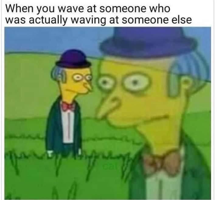 waving | The Simpsons | Know Your Meme