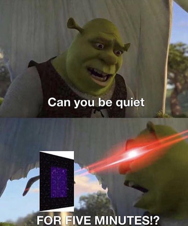 /Mute Portal | /r/MinecraftMemes | Minecraft | Know Your Meme