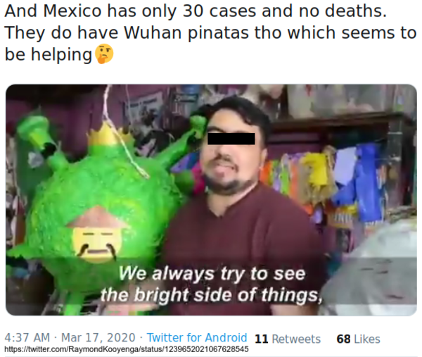 Wuhan Pinata (non-gif) | COVID-19 Pandemic | Know Your Meme