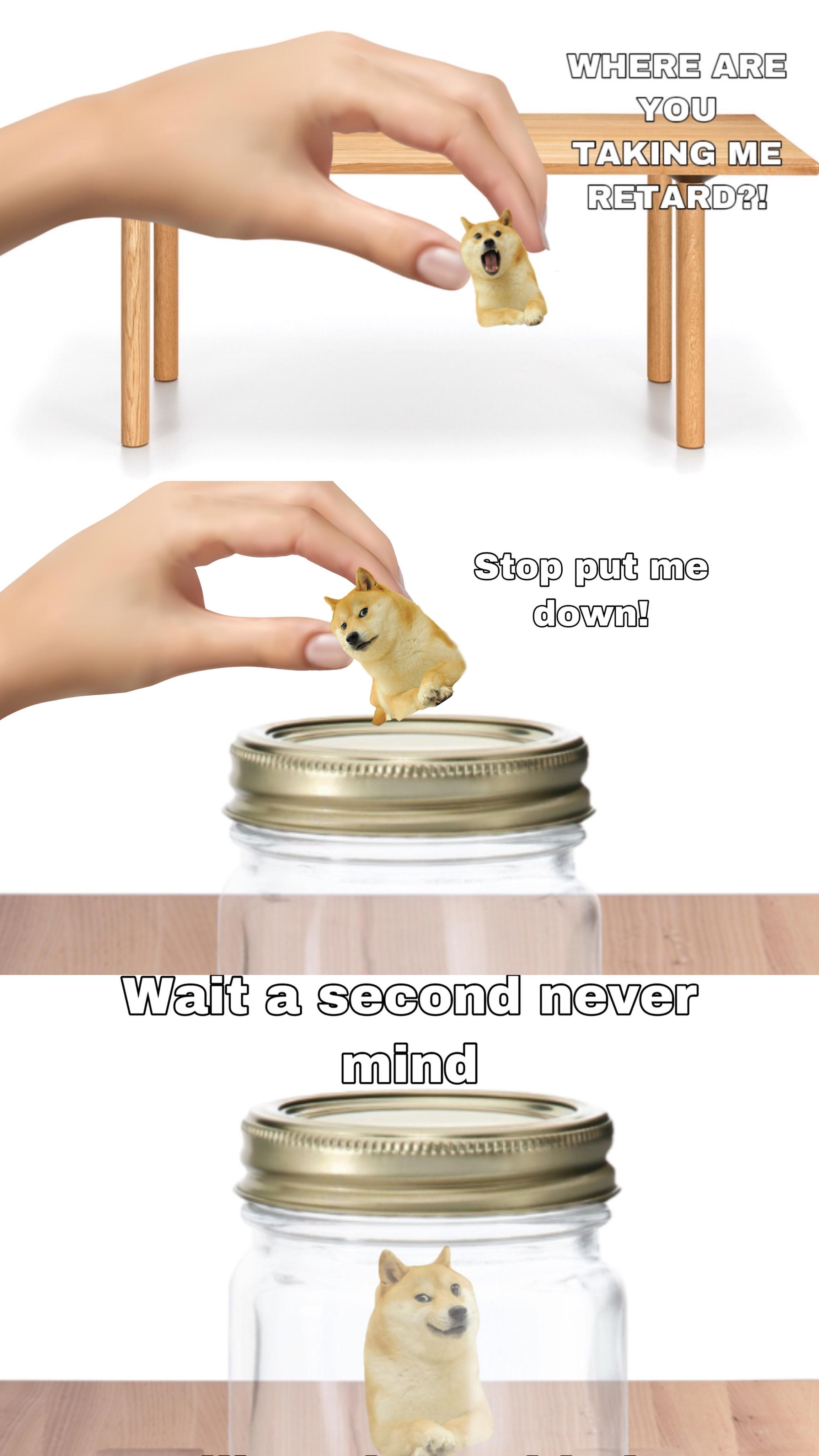 Le doge jar has arrived | /r/dogelore | Ironic Doge Memes | Know Your Meme