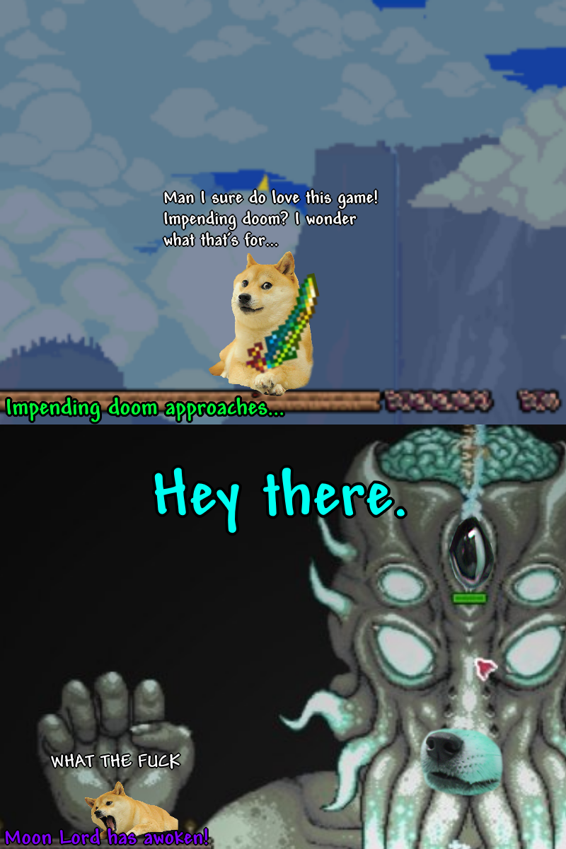 le death has arrived | /r/dogelore | Ironic Doge Memes | Know Your Meme