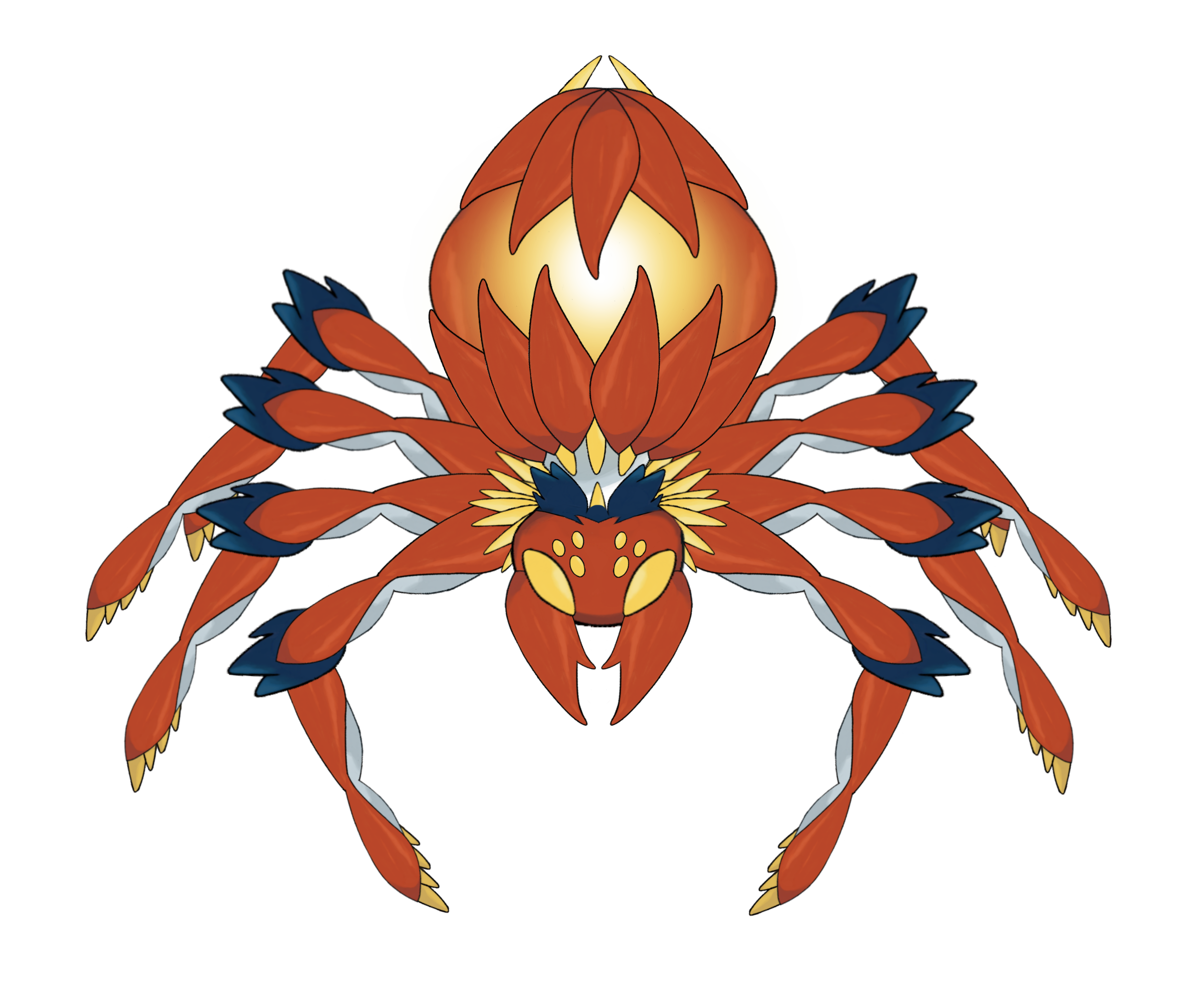 Anon made a Fire Spider Pokemon out of Cinderace Parts | Brokemon ...