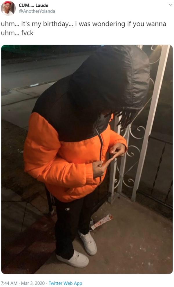 uhm... it's my birthday... | Guy Touching Fingers | Know Your Meme