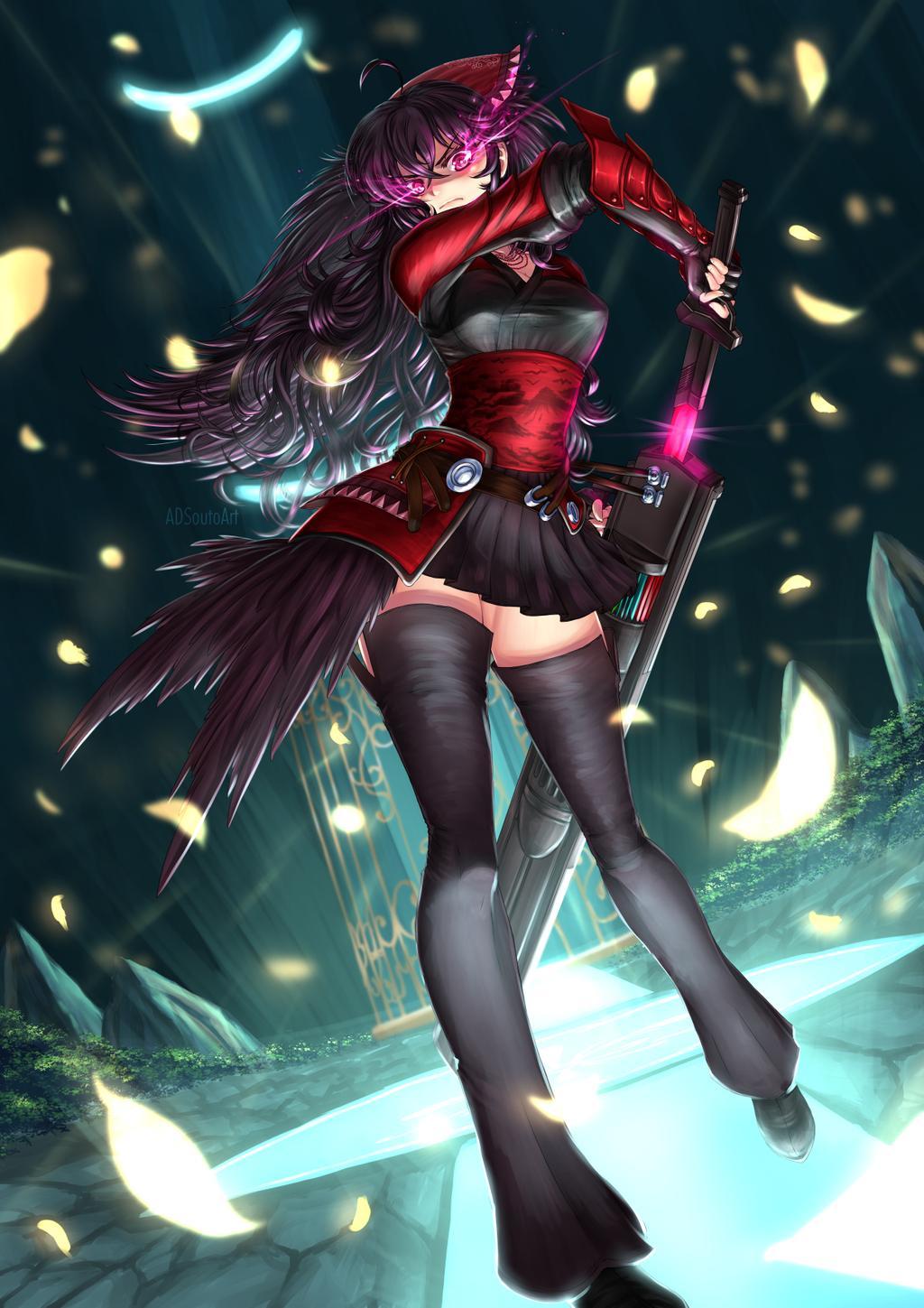 Raven Branwen, Spring maiden by adsouto | RWBY | Know Your Meme