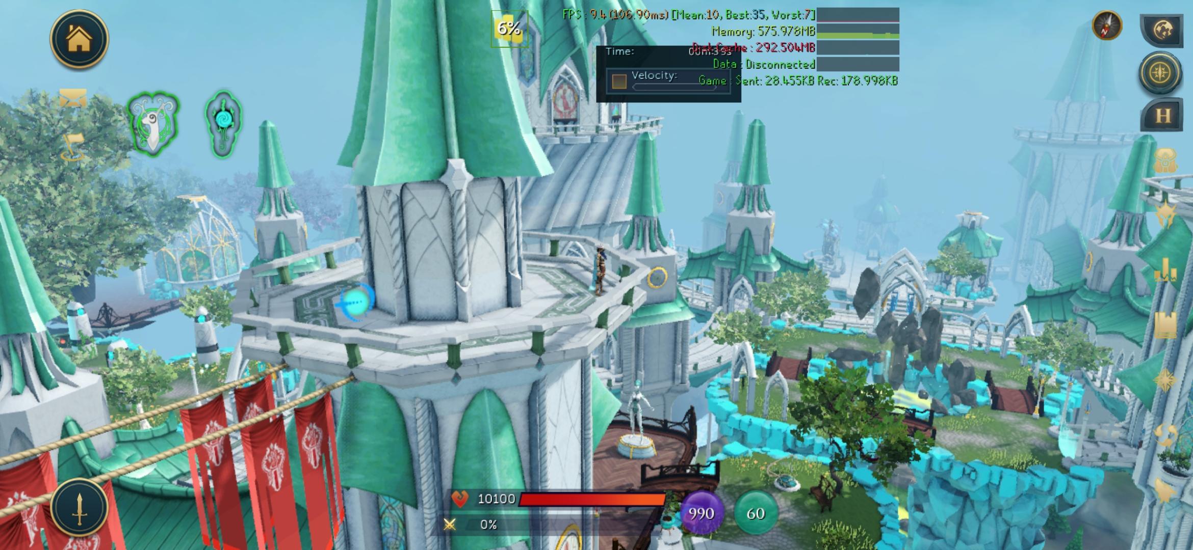 Manage to get some PC only graphics settings, like extra far draw ...