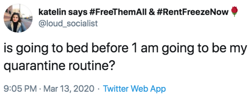 is going to bed before 1 am going to be my quarantine routine? | My ...
