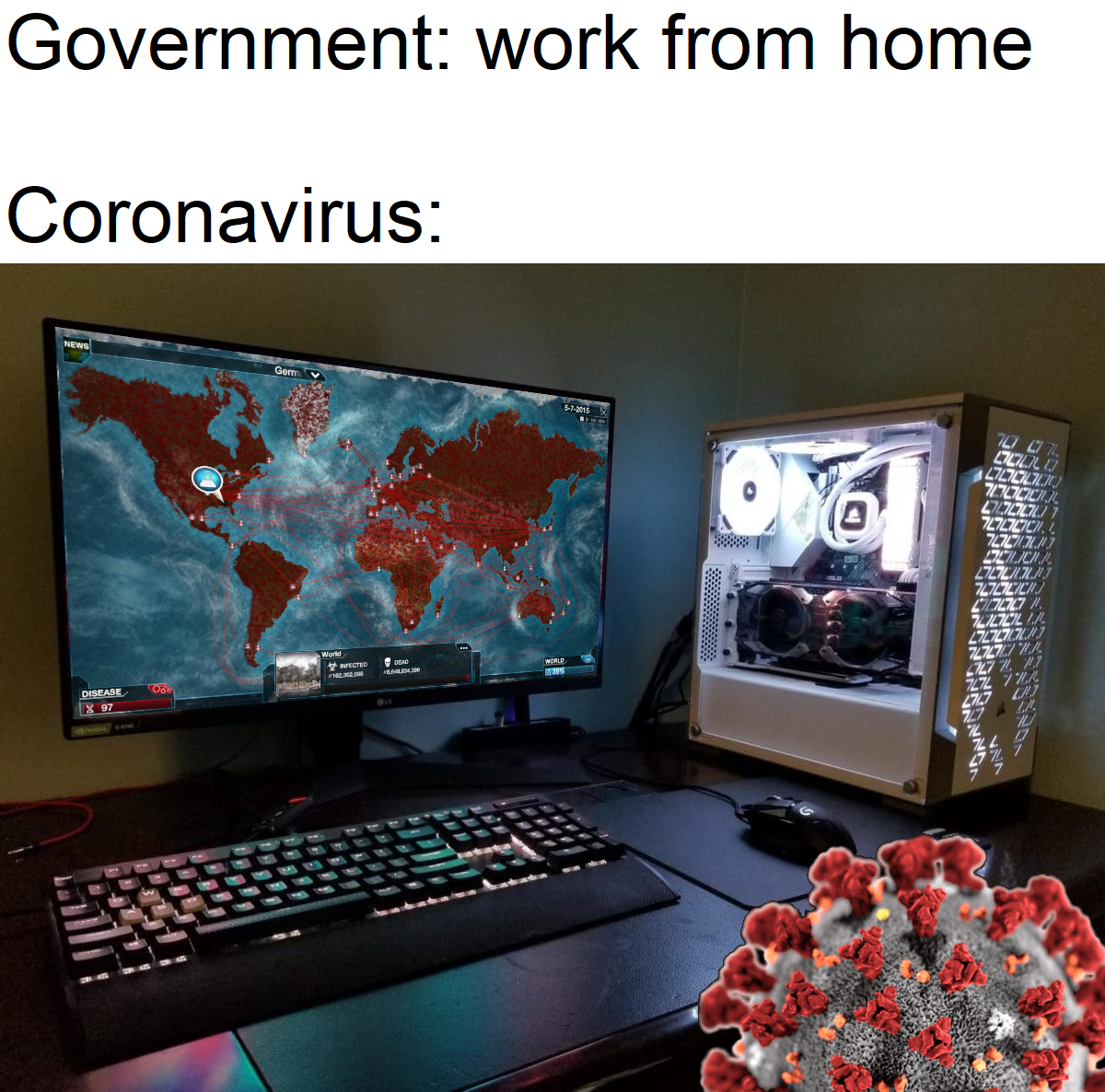 Wait, what?! | /r/dankmemes | Government: Work From Home | Know Your Meme